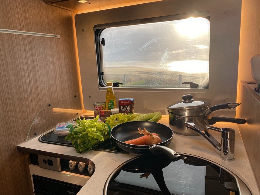 Top Tips for Cooking on the Road in your Campervan